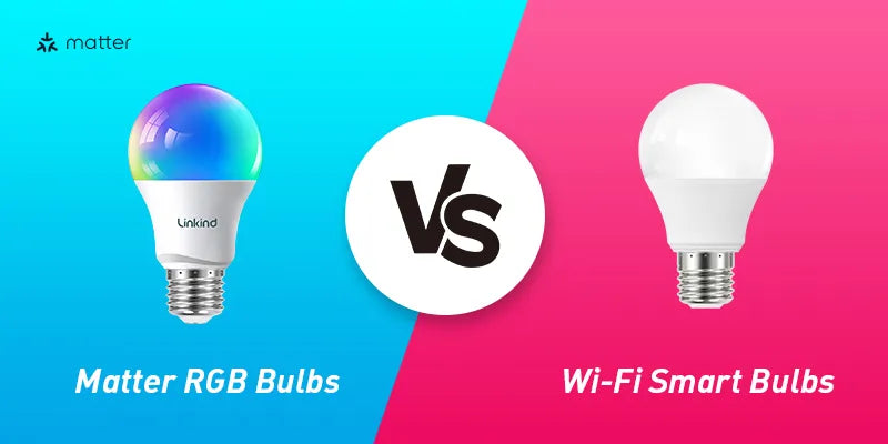 Matter RGB Bulbs Vs. Wi-Fi Smart Bulbs: Which is Better? – Linkind